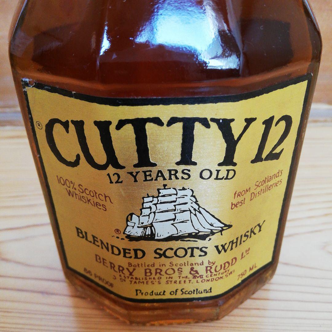 CUTTY 12 カティサーク 12年 ゴールドラベル 特級(従価) 2本セット