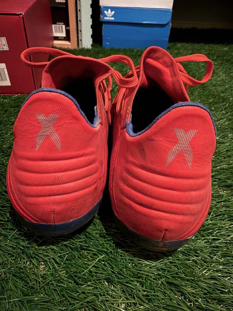 adidas Xシリーズ レッド サッカーシューズ