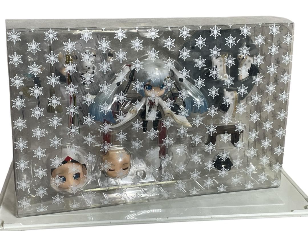 ねんどろいど　雪ミク　タンチョウ巫女Ver.　初音ミク　ボーカロイド　欠品なし