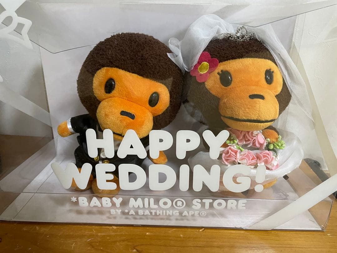 BABY MILO®STORE ぬいぐるみ APE WEDDING