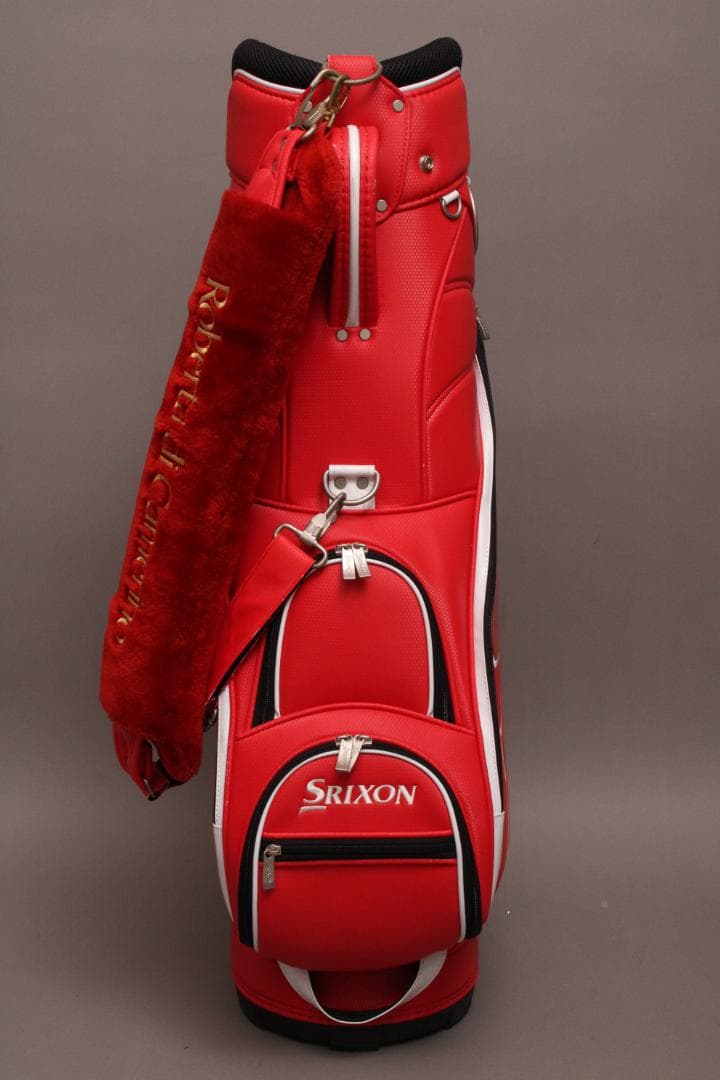 良品 スリクソン SRIXON キャディバッグ《8.5型》カート 5分割 レッド