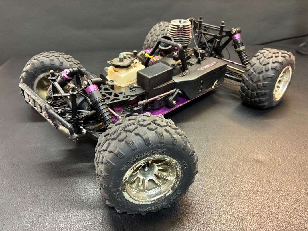 HPI 1/8 エンジンRCカー 不動車 部品取り車両 ジャンク車両 ビンテージ