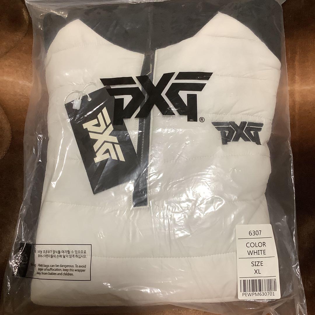 PXG 防寒ハーフジッパー サイズ XL BLACK& WHITE