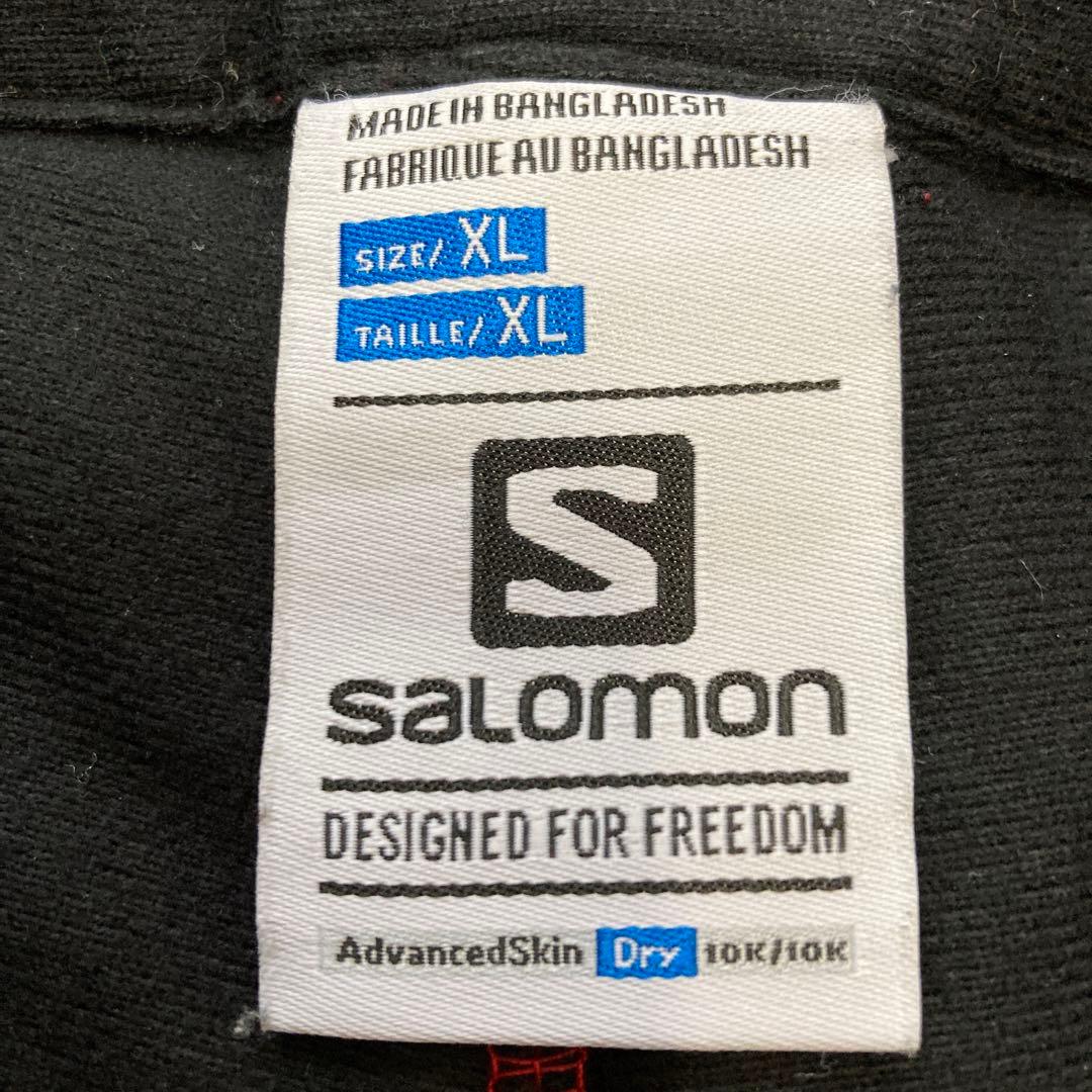 サロモン salomon スキーパンツ スキーウェア XLメンズ エンジ