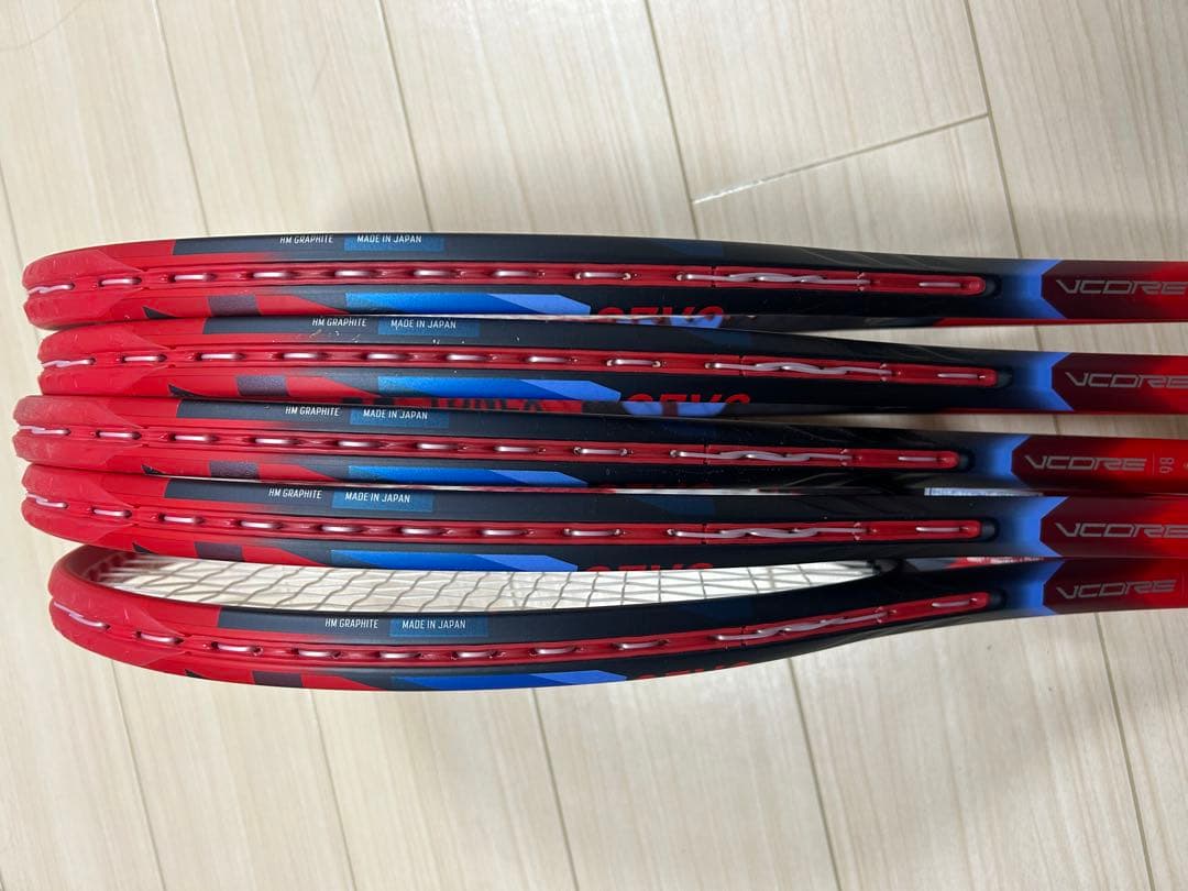【美品】バラ売り可　YONEX VCORE ブイコア98 G3 5本セット