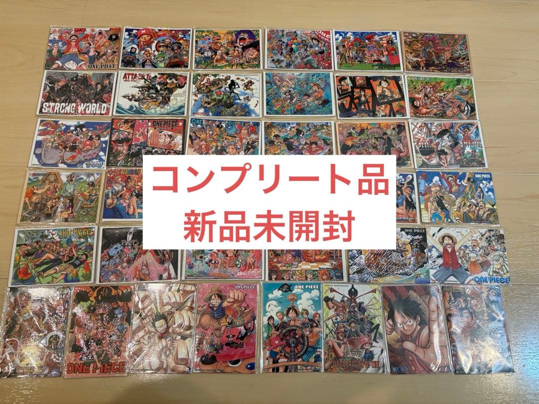 ONE PIECE 扉絵マグネット 38枚目 コンプセット