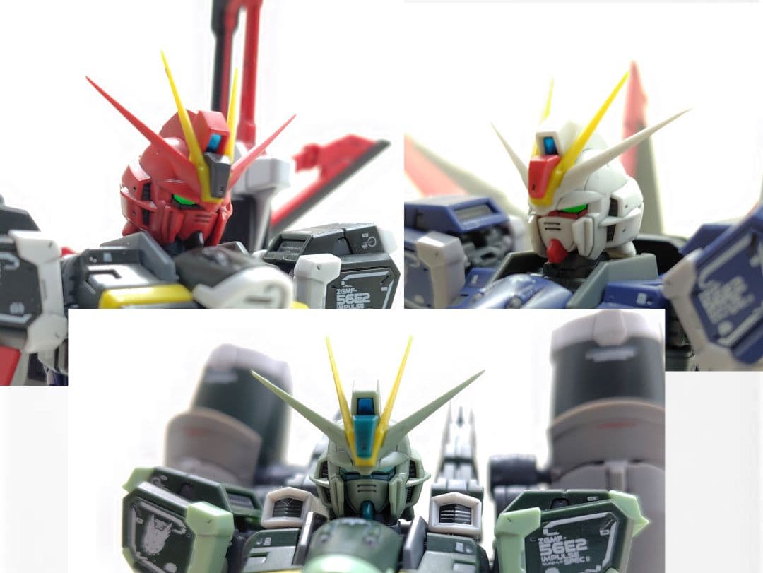 RG 1/144 インパルスガンダム Spec2 3種完成品