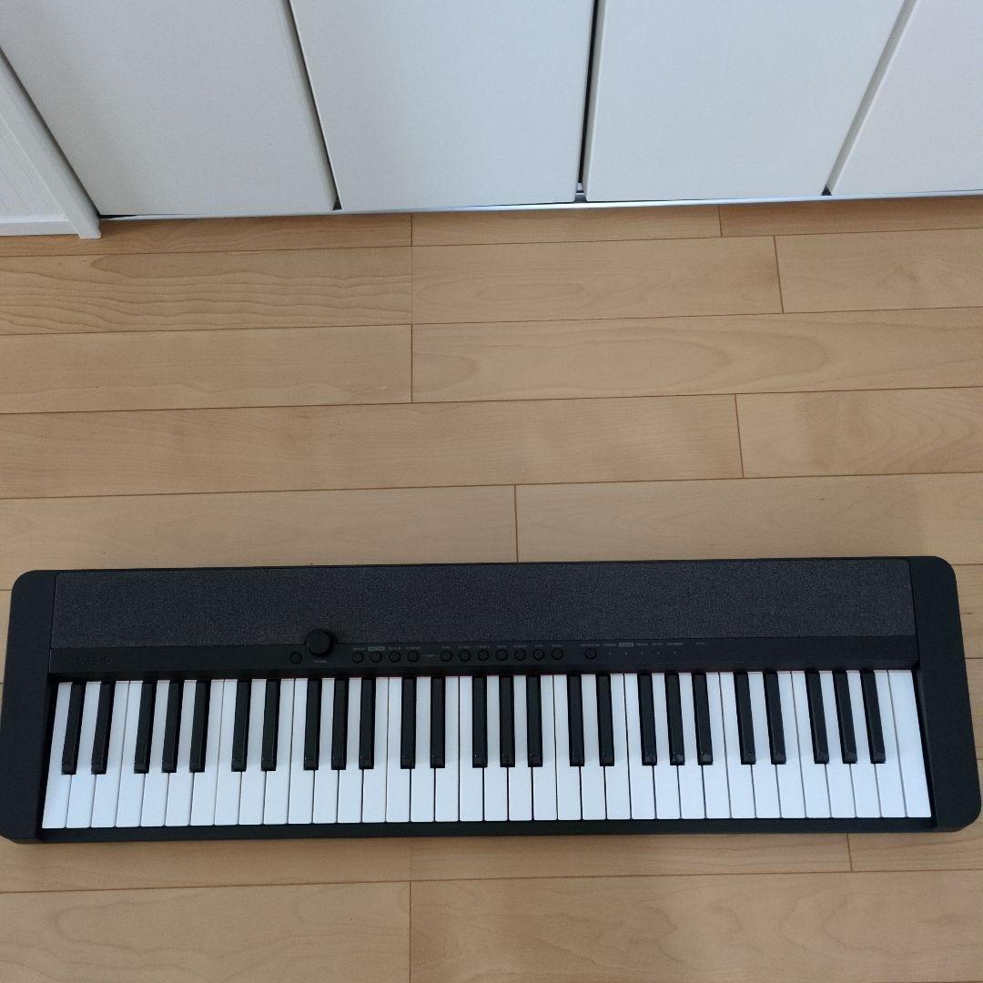 カシオ キーボード Casiotone CT-S1BK　キーボードスタンド