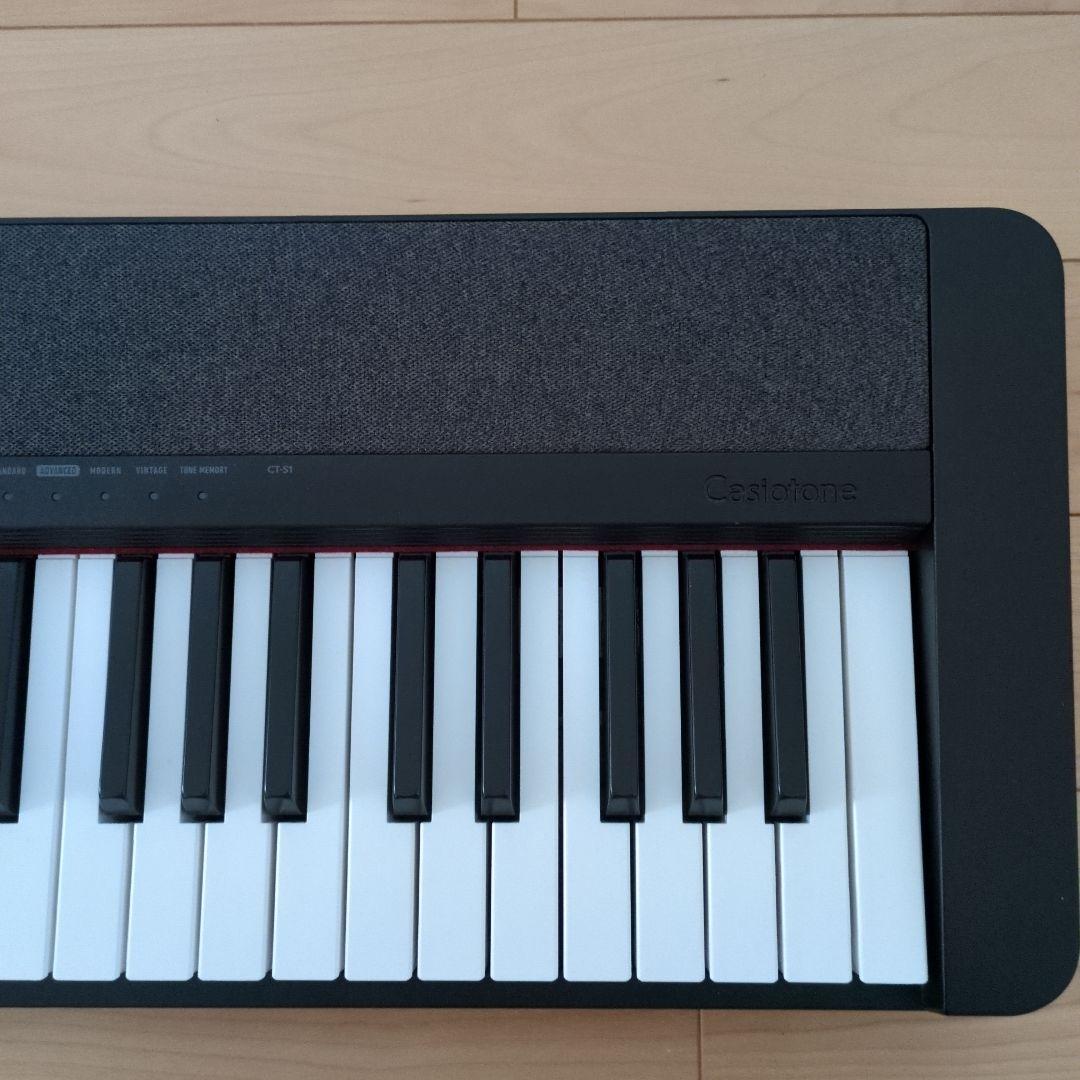 カシオ キーボード Casiotone CT-S1BK　キーボードスタンド