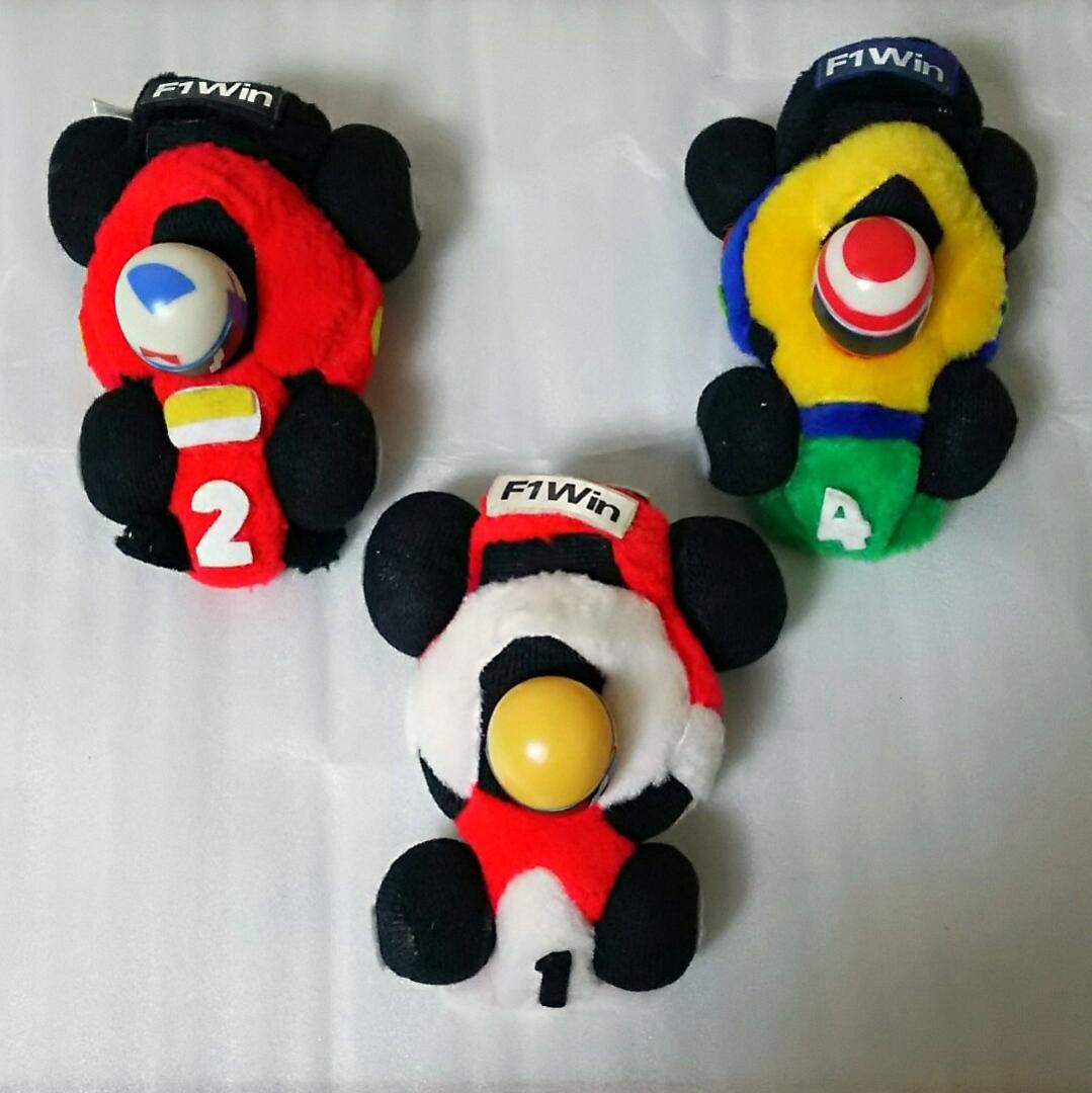 【平成レトロ 昭和レトロ 好きにおススメ♪】F1ぬいぐるみセット♡