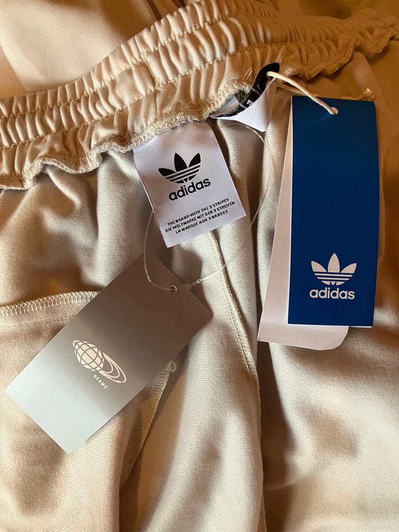 新品adidasベッケンバウアートラックパンツ　クリアブラウンビームスで購入XL