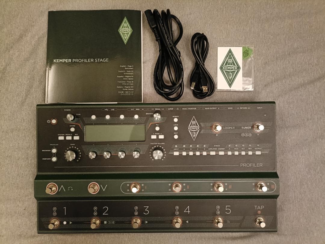 kemper profiler stage　ケンパー プロファイラーステージ