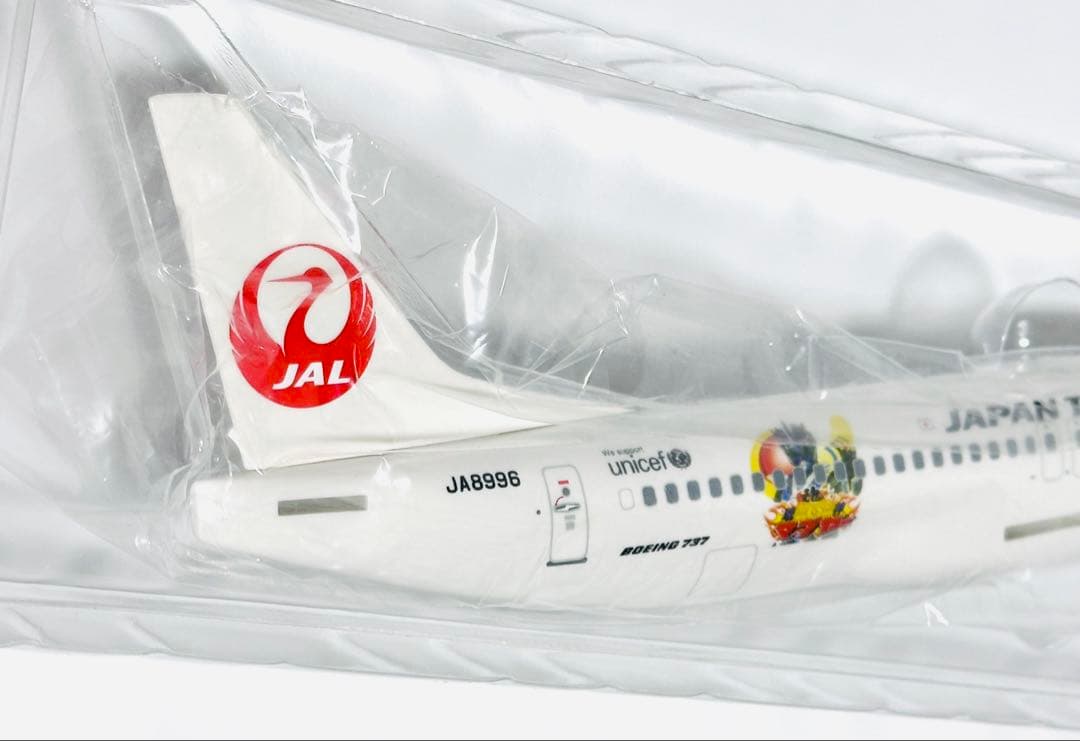 JALUX 1/130 B737-400 JTA マブヤー塗装