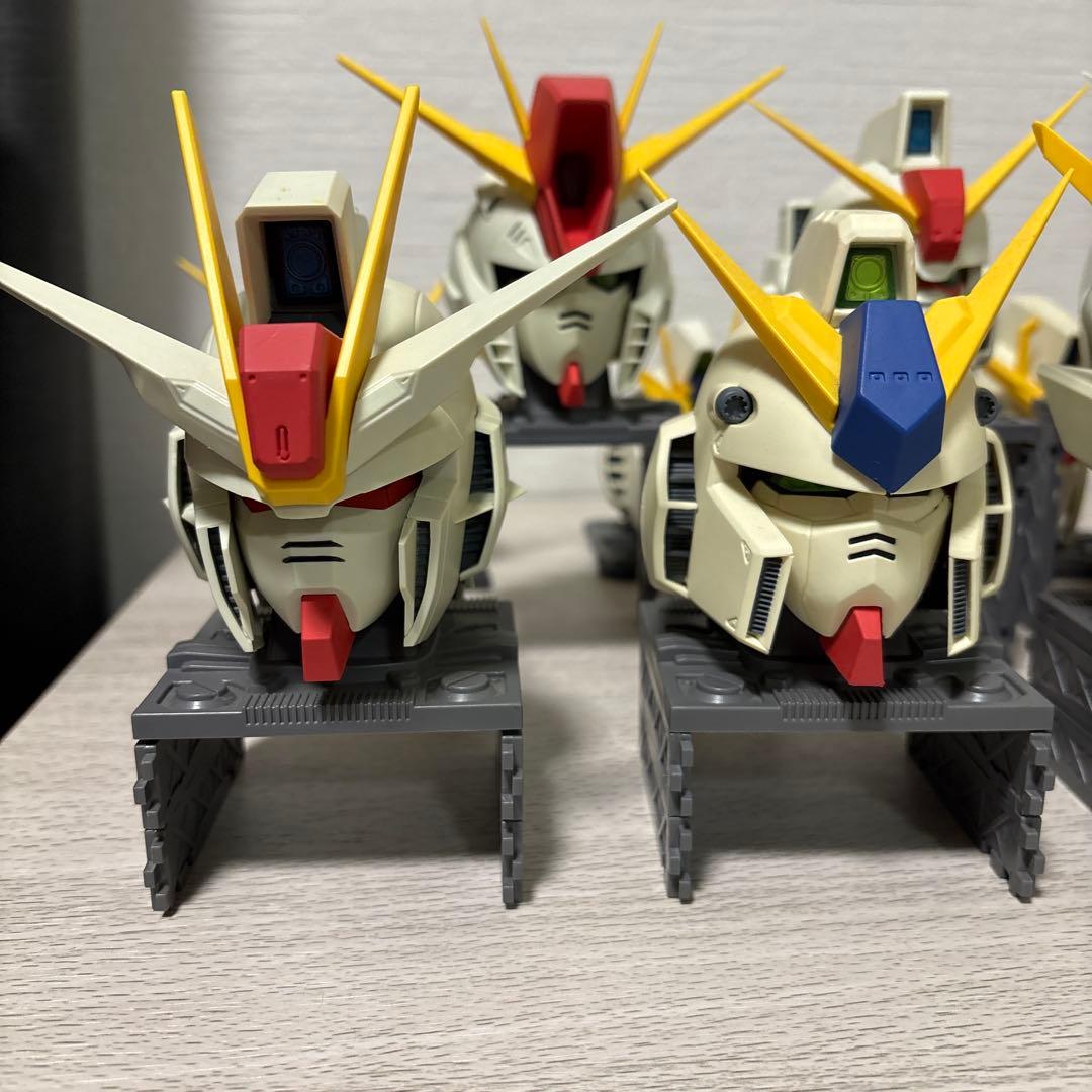 【希少】ガンダム 組立式　MSヘッドディスプレイコレクション