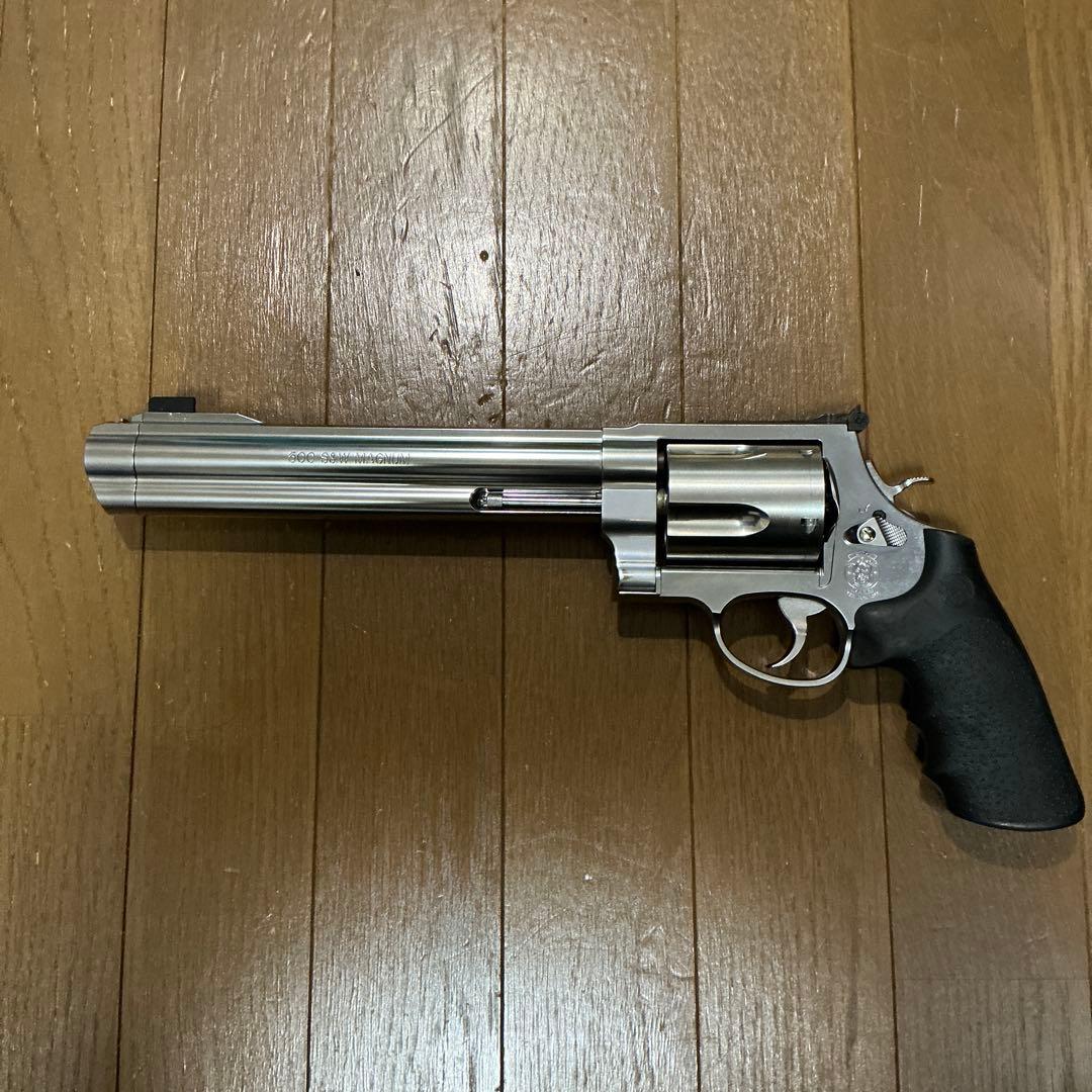 500 S&W ガスリボルバー シルバー