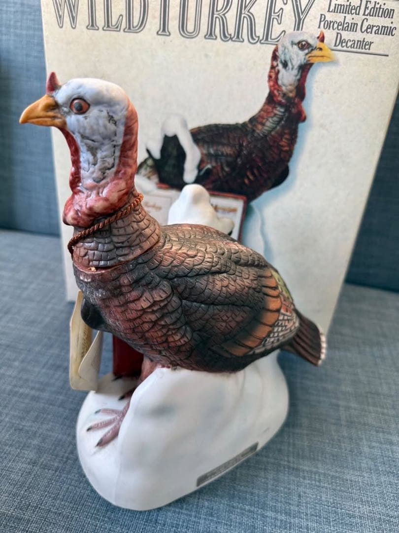 Q10099 希少! WILD TURKEY ワイルドターキー 七面鳥 陶器