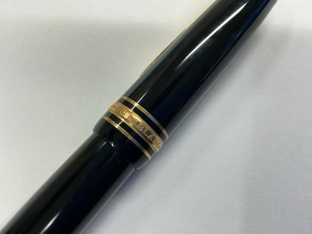 （中古品）MONT BLANC モンブラン 万年筆 146／全金 ペン先14K