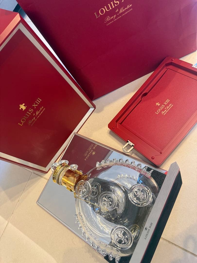 LOUIS XIII ブランデー 750ml 空瓶専用ボックスギフトボックス付き