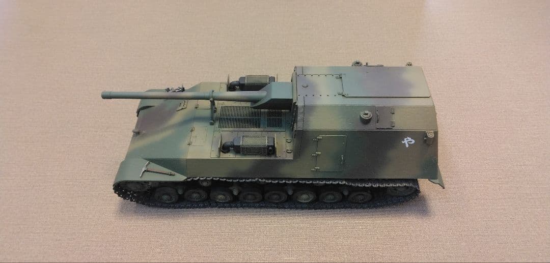 1/35完成品 旧日本軍日本陸軍 試製五式砲戦車ホリⅠ機甲駆逐戦車模型プラモデル