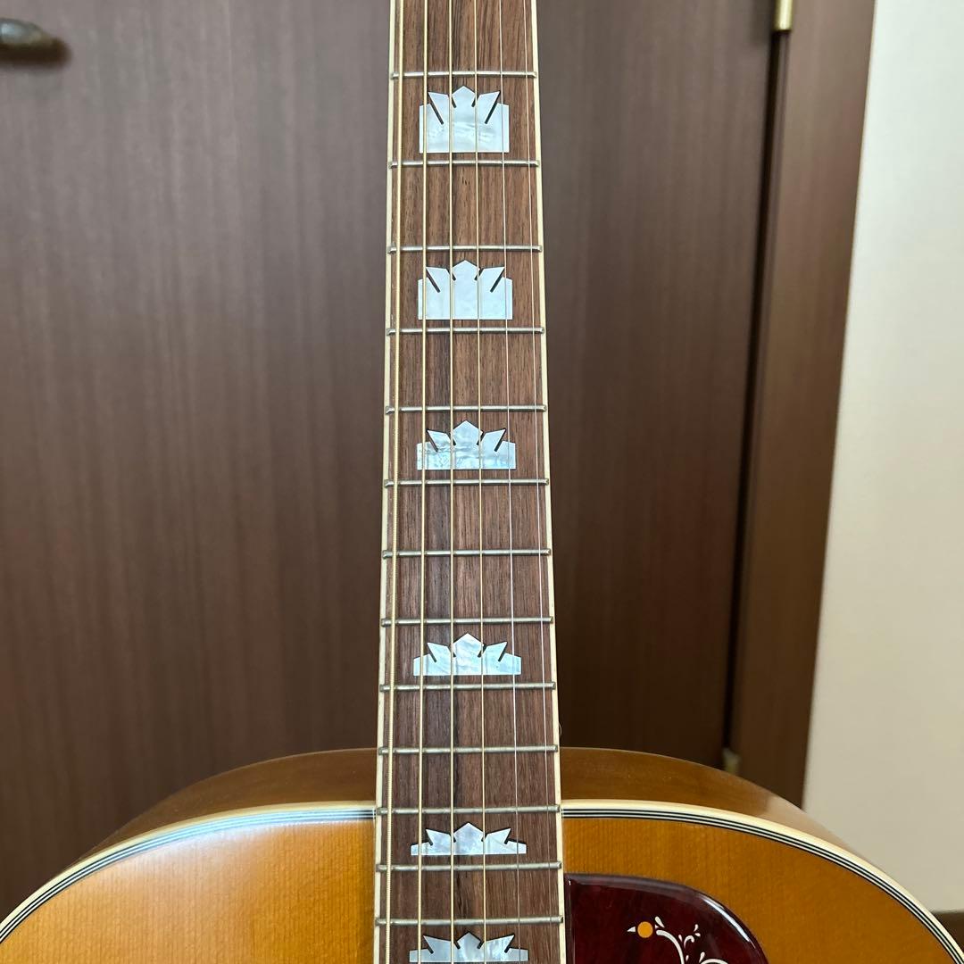 Epiphone 　MasterbiltＪ200、オール単板ギター
