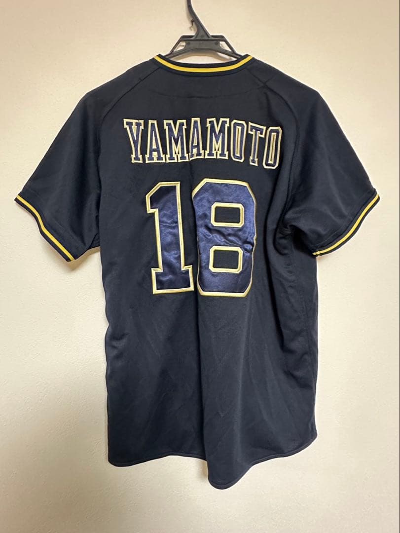 山本由伸 ユニフォーム Mサイズ　オリックス　ビジター