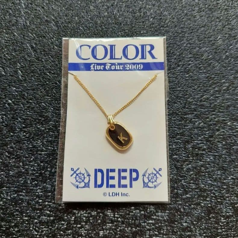 『K』COLOR DEEP 『KEISEI』イニシャル ネックレス