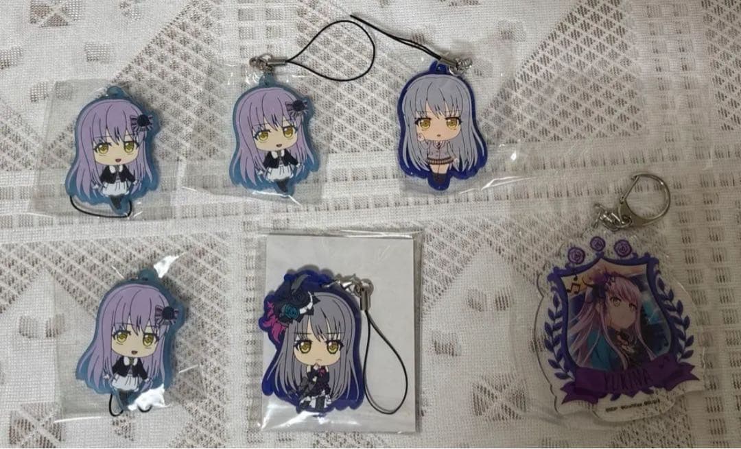 湊友希那　キーホルダー　アクリルスタンド　アクリルキーホルダー　クリアファイル