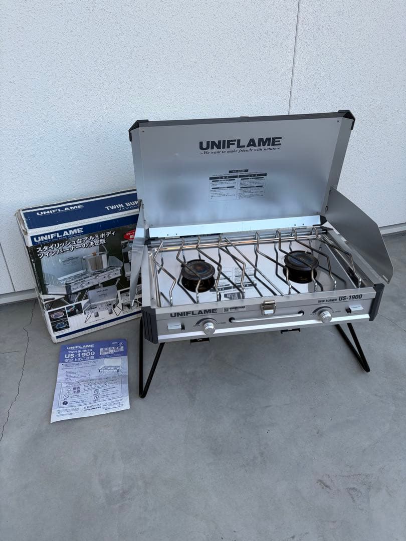 UNIFLAME ツーバーナーコンロ