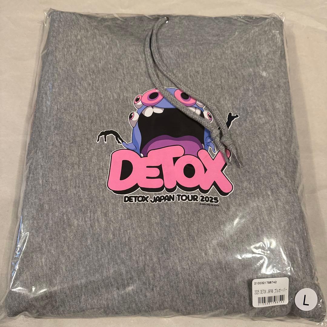 ONE OK ROCK 新品未開封 DETOX プルオーバー (グレー/L)