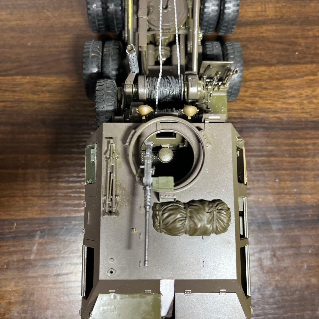 1/35 アメリカ軍　M25 戦車運搬車　クォードガントラクター