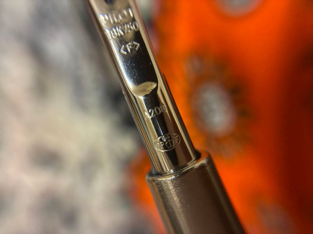 PILOT キャップレス　万年筆 F k18 金