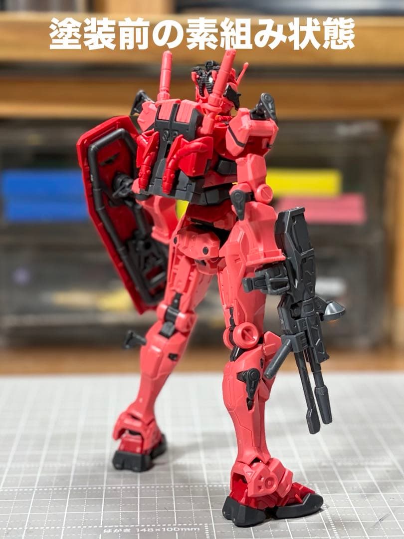 【小改修塗装済み完成品】HG 赤いガンダム G-3カラー