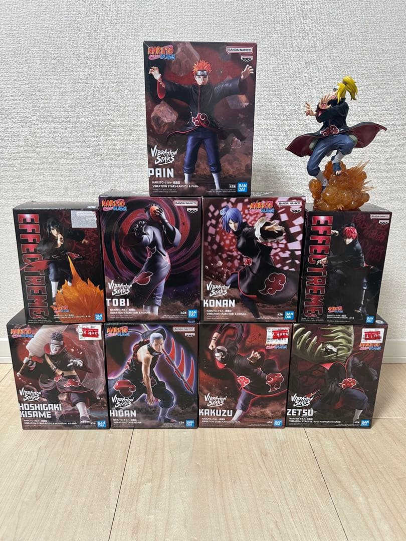 NARUTO フィギュアセット　暁10体セット