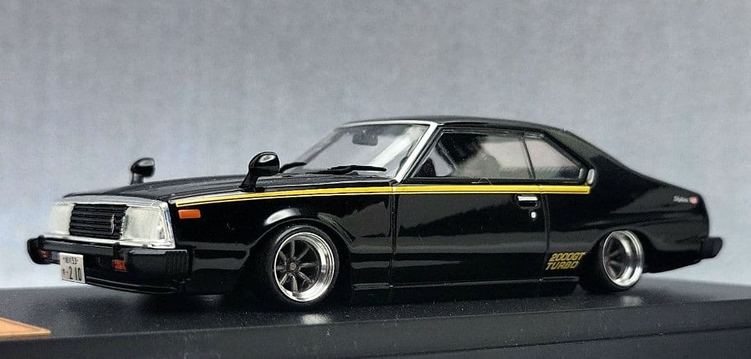 1/43　スカイライン改　ジャパン2Dr　ワタナベ　ホイール　アルミ製　深リム