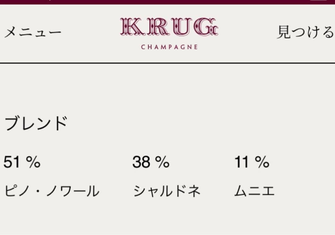 未開封 KRUG