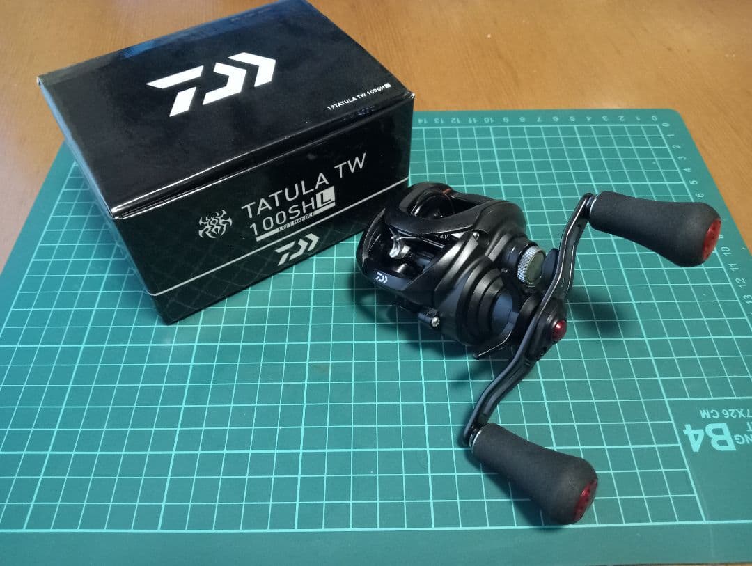 ダイワ TATULA TW 100SHL 中古　ハンドル交換品
