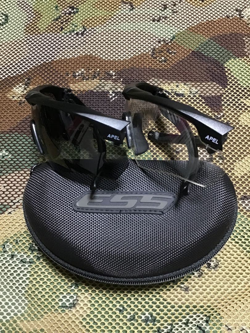 米軍放出品実物　ESS CROSSBOWサングラス（APEL）中古品46