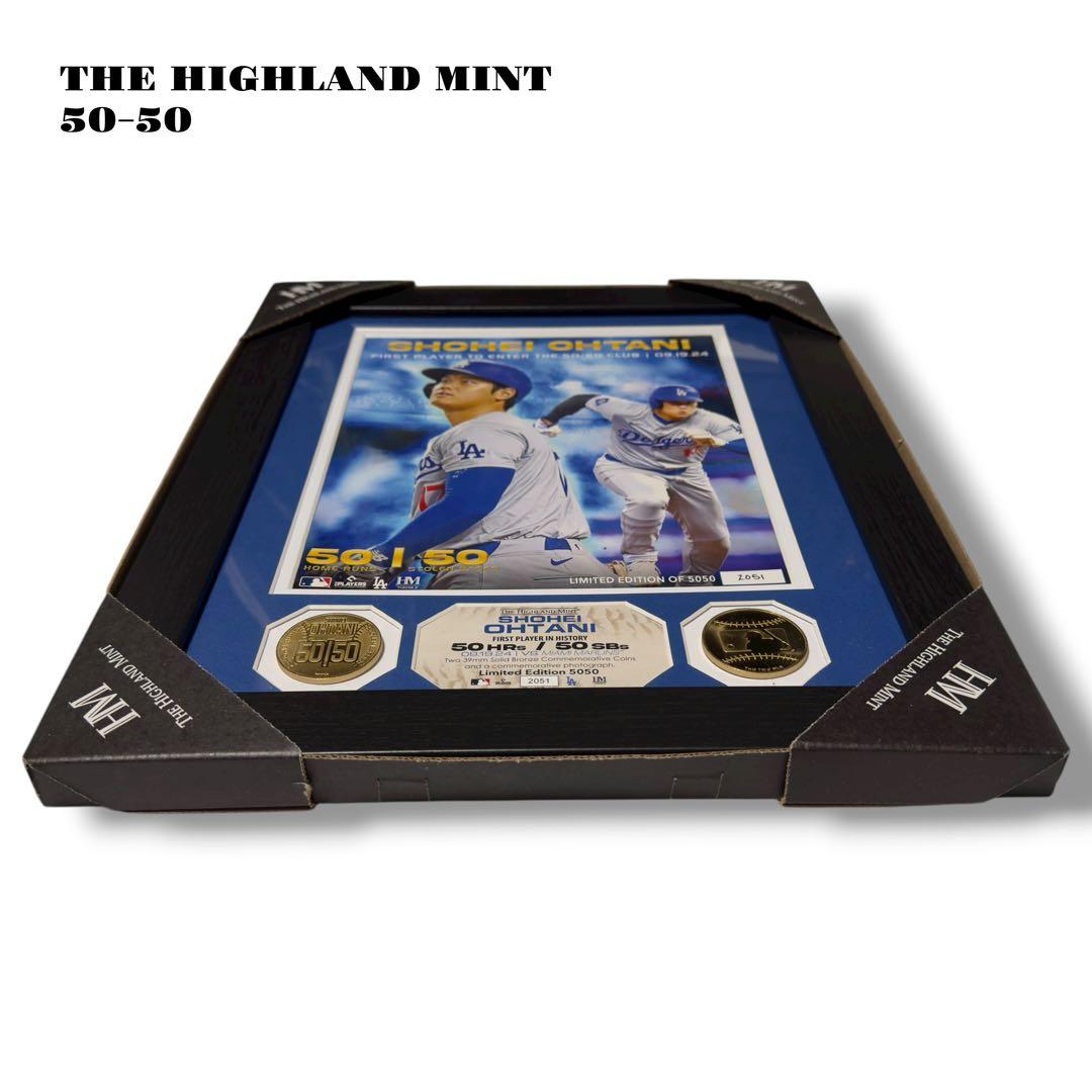 希少品！ THE HIGHLAND MINT ドジャース 大谷翔平 50-50