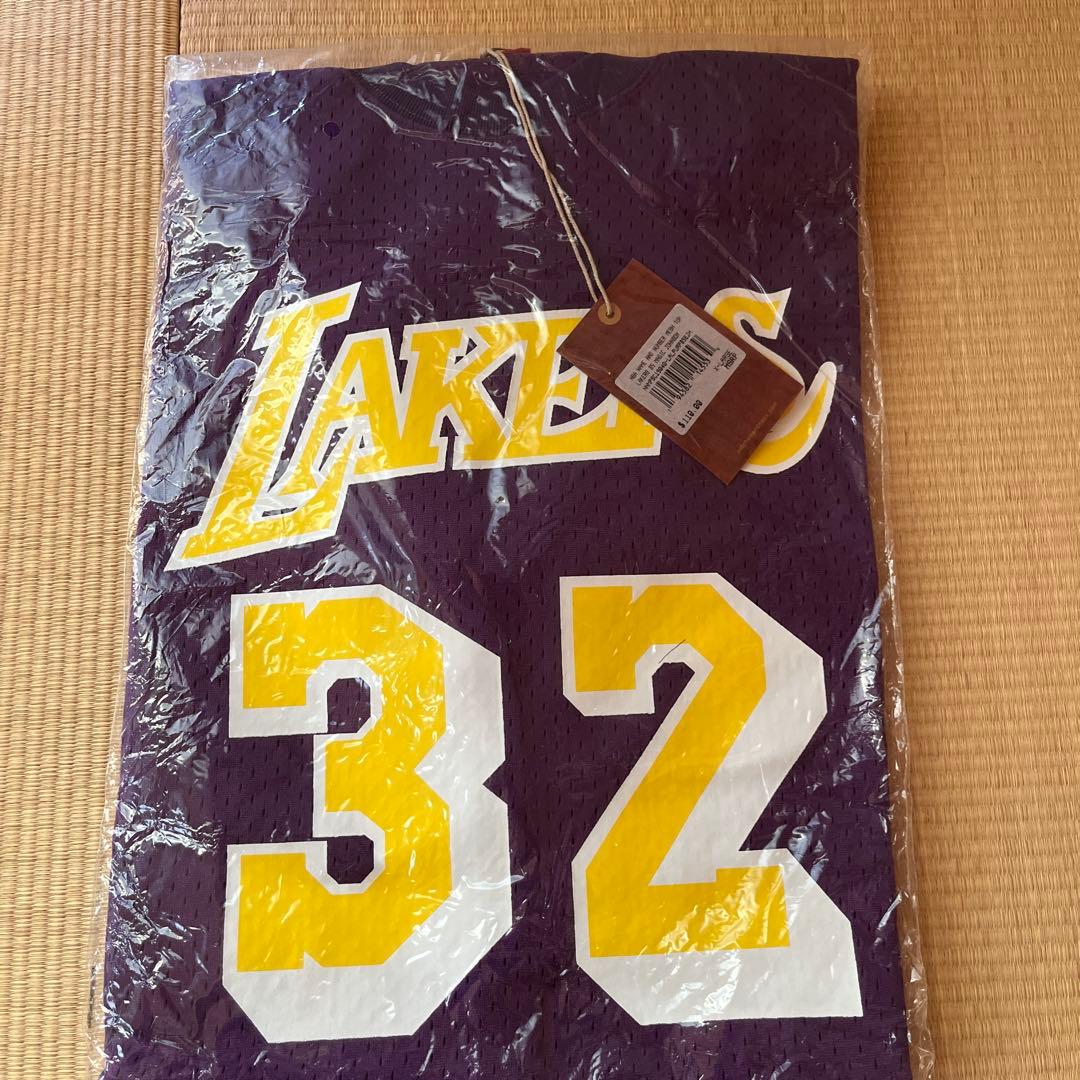 mitchell&ness ゲームシャツ Magic Johnson XL