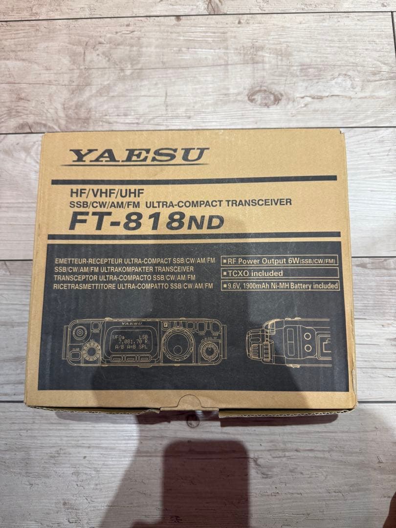 受信機 YAESU FT-818ND