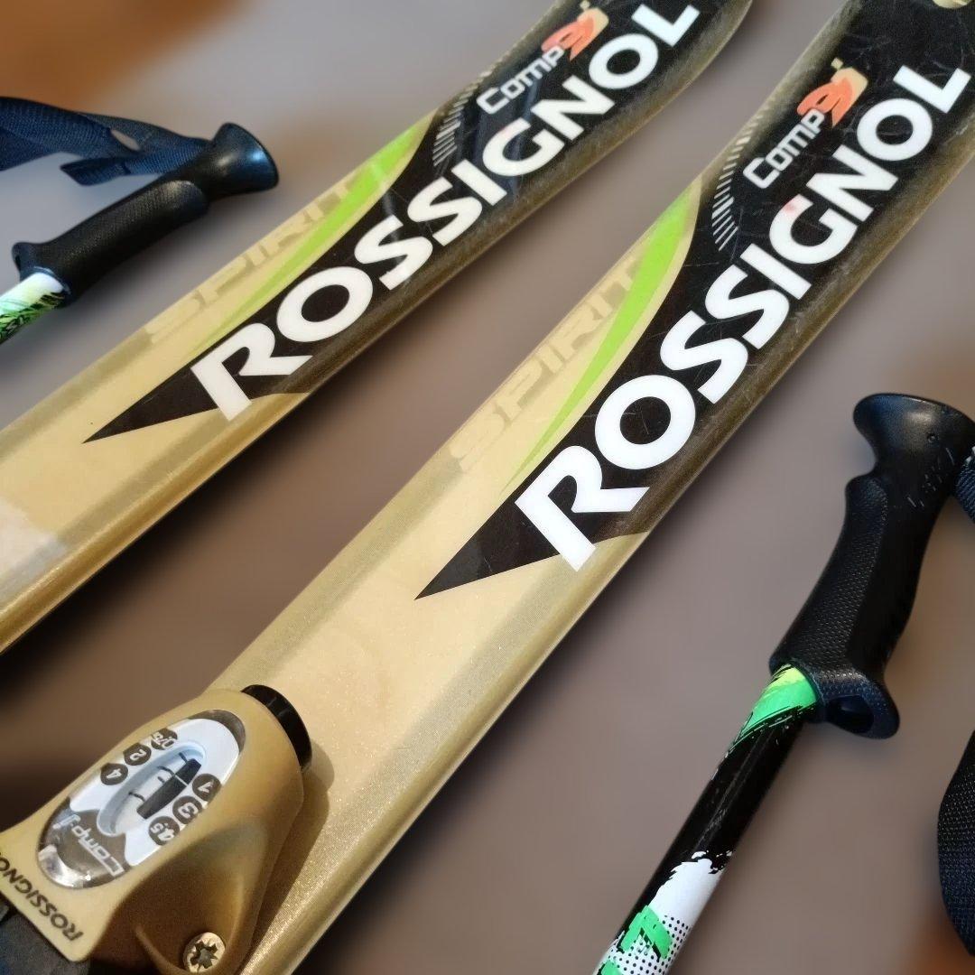 値下げ【高学年用】ROSSIGNOL スキー4点セット130