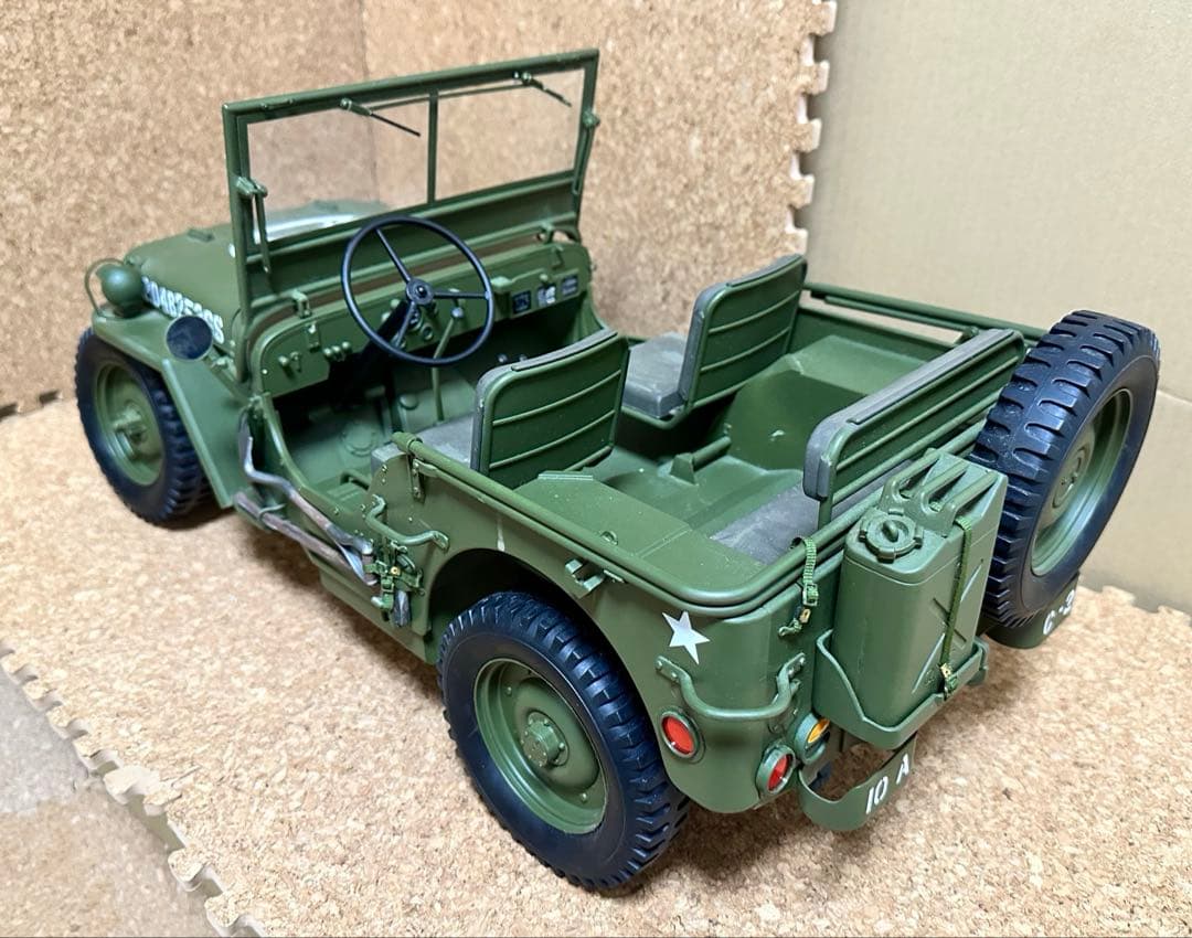 ドラゴンモデルズ製　Jeep ジープ 1/6軍用ウィリスMB ジャンク品