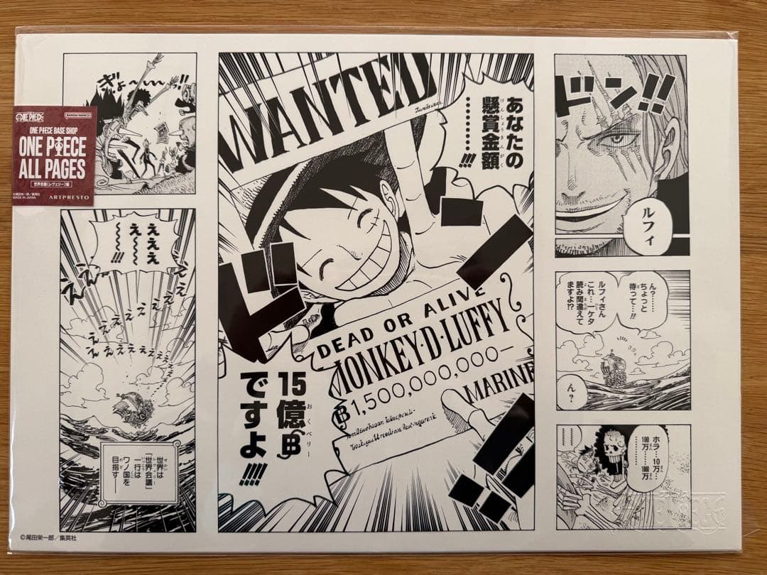ONE PIECE BASE SHOP 限定 ALL PAGES 9枚セット