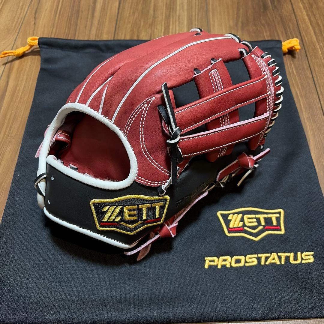 ZETT PROSTATUS 軟式オーダーグラブ　内野手用　プロステイタス