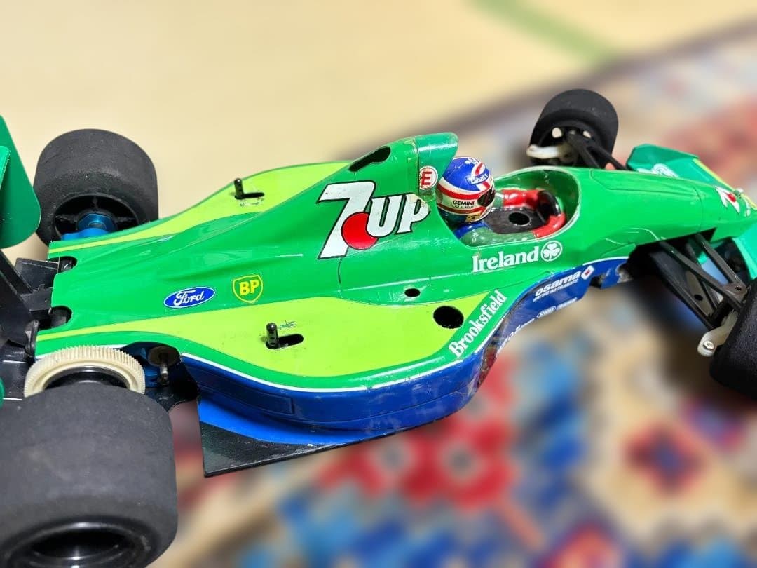 タミヤ 1/10RC F103 カスタムシャーシ 完成品 ジョーダン191ボディ