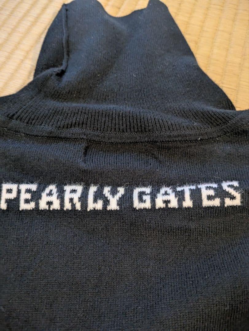 PEARLY GATES　黒ニット5サイズ未使用