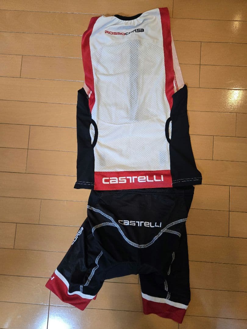 Castelli Rosso Corsa トライアスロンウェア　上下