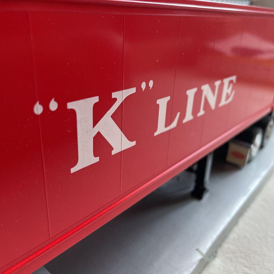 アメリカントラックヘッド\"K-LINE\"コンテナトレーラー【1/32スケール】