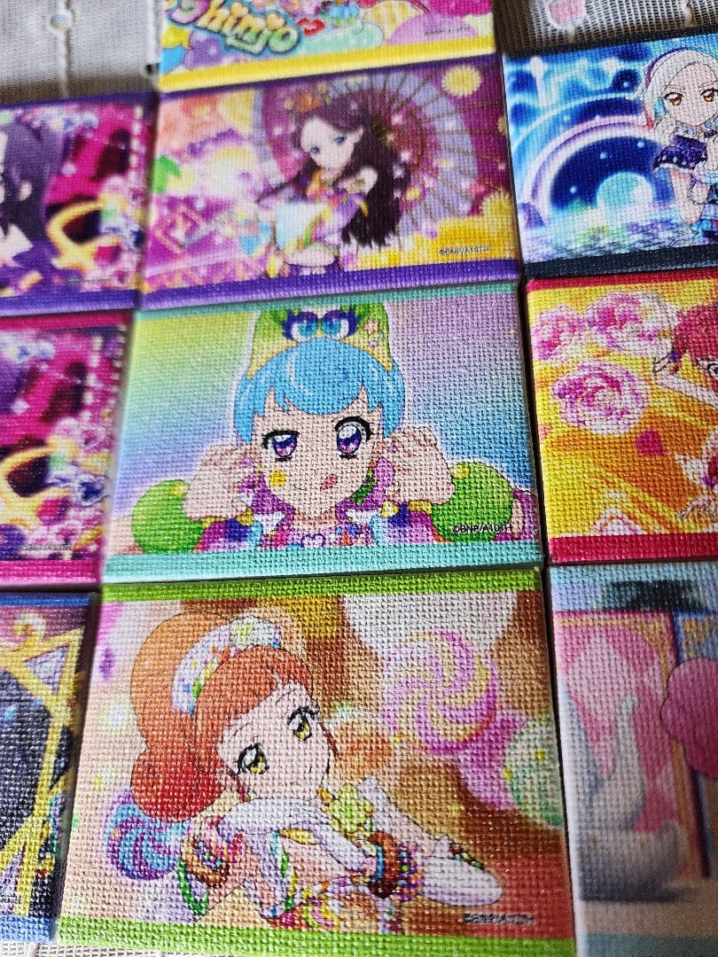 オールアイカツ！大衣装展 ミニキャンバスボード 10個セット