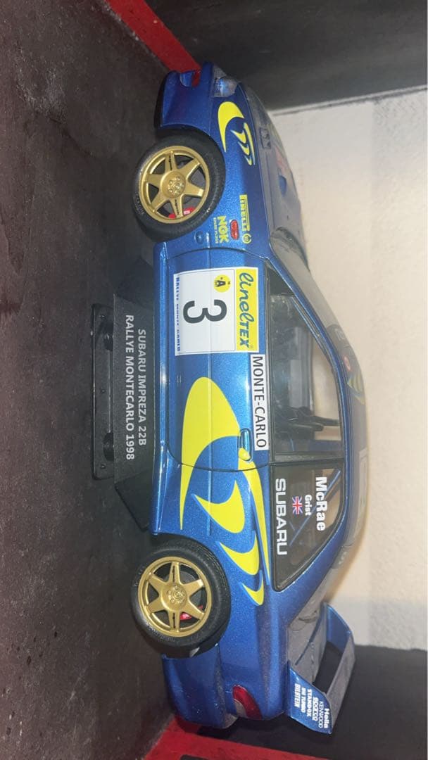 ⭐︎希少⭐︎SUBARU インプレッサ 1997モンテカルロラリー1/43フランス製